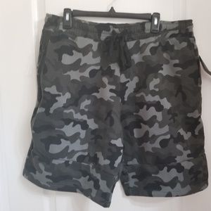 RBX | Shorts | Nwt Gray Camoflage Jogger Shorts | Poshmark